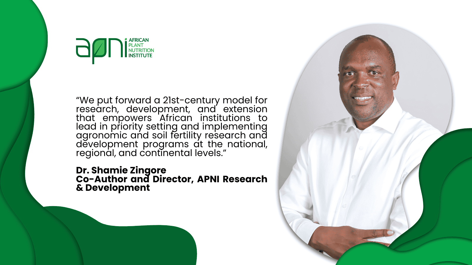 African Plant Nutrition Institute (APNI) – African Plant Nutrition ...